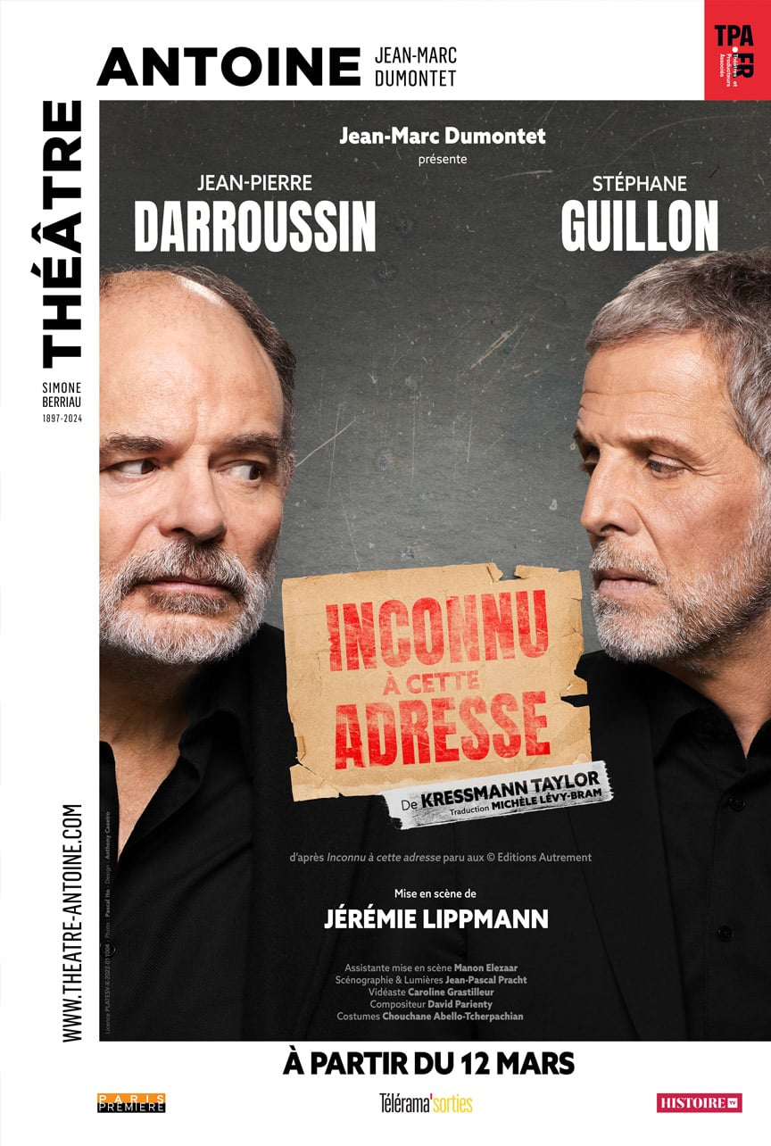 Inconnu à cette adresse - Jean-Marc Dumontet Production - JMD PROD